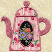 Tea Time Applique